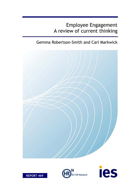 Employee Engagement: A review of current thinking - NHS Employers