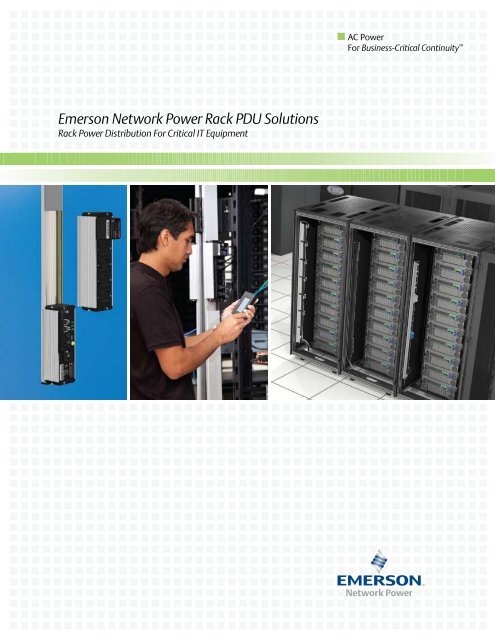 Emerson Network Power Rack PDU Solutions