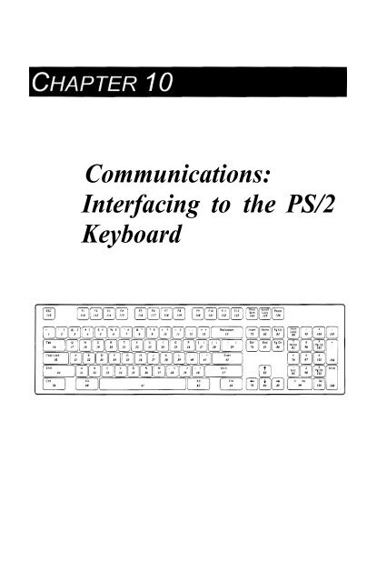 Communications: Interfacing to the PS/2 Keyboard