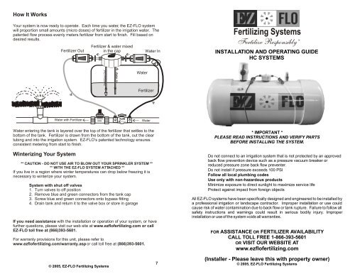 EZ FLO EZ010HC EZ020HC EZ030HC High ... - Irrigation Direct