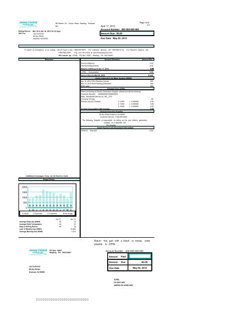 Dual Billing - FirstEnergy
