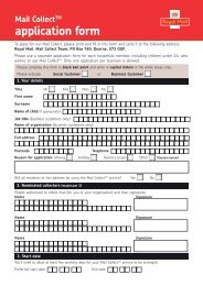 Copy of Mail Redirection Application Form (v201304) - Singapore Post