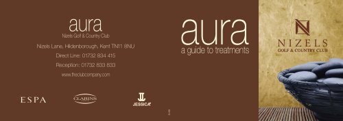 a guide to treatments - Nizels Golf and Country Club