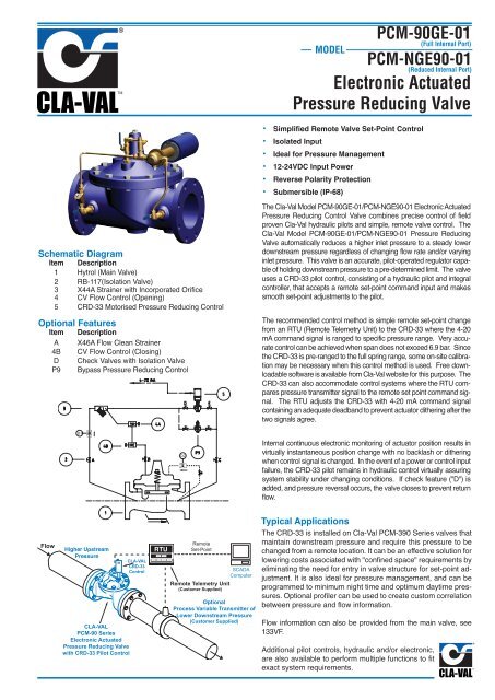 Datasheet - Cla-Val UK