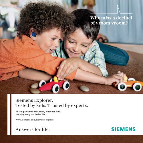 Information brochure Explorer - Siemens Hearing Instruments