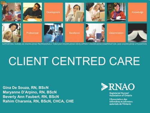 Client Centred Care PowerPoint Presentation - Long-Term Care ...