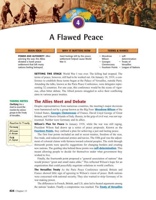 french reaction treaty of versailles