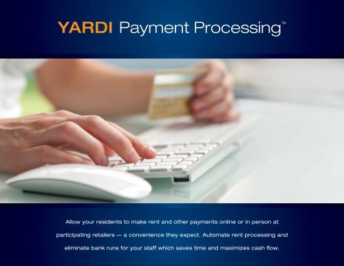 YARDI Payment ProcessingÃ¢Â„Â¢