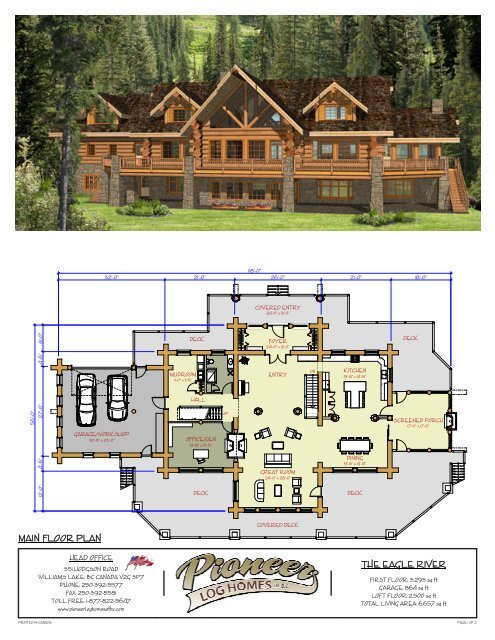Eagle River 20% - Pioneer Log Homes of BC