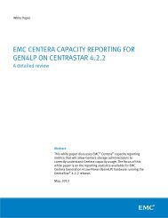 EMC Centera Data Sheet