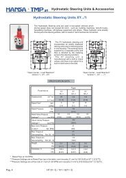 HUSCO 5000cc Hydraulic Control Valve PDF - Independent ...