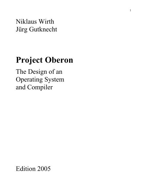 ProjectOberon