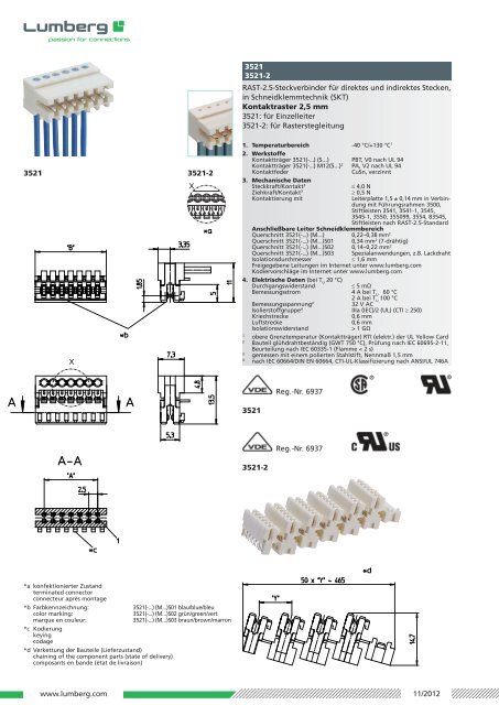 Détails (PDF) - Lumberg