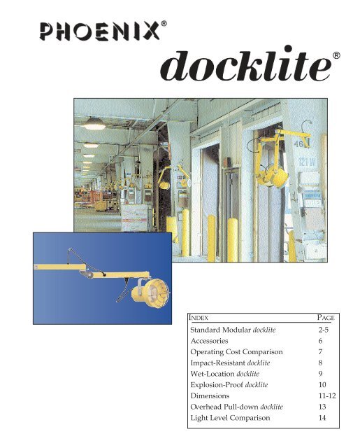 Standard Modular docklite 2-5 Accessories 6 ... - Phoenix Products