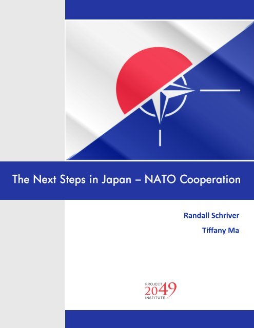The Next Steps in Japan - NATO Cooperation - Project 2049 Institute