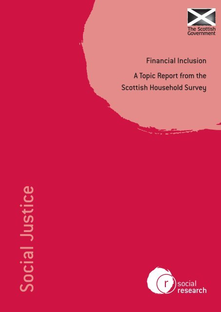 Financial Inclusion - Scottish Government
