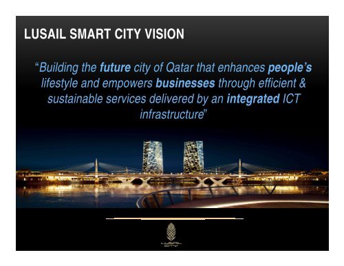 LUSAIL SMART CITY VISION