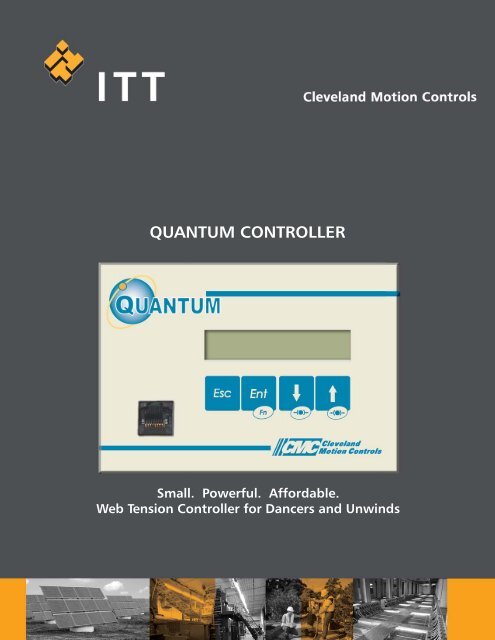 Quantum Tension Controller - Cleveland Motion Controls