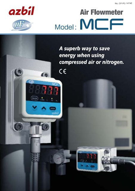 azbil Air Flowmeter - Sensors
