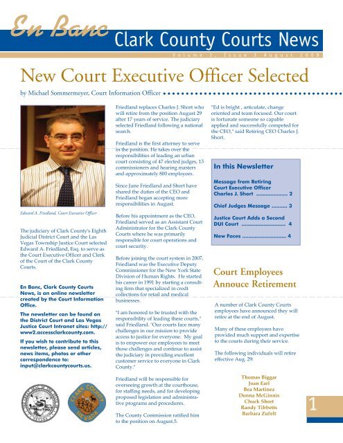 August 2008.pmd - the Clark County Courts in Las Vegas