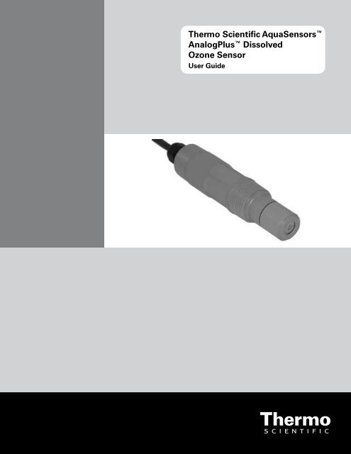 Thermo Scientific AquaSensors AnalogPlus Dissolved Ozone Sensor.
