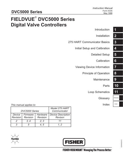 DVC5000 Series - The Valve Shop