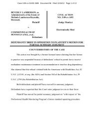 Plaintiff's Response in Opposition to Defendant's Motion for ...