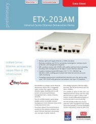 ETX-205A - Connect Data