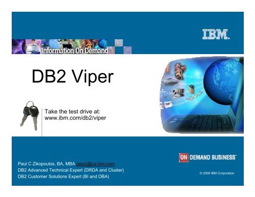 DB2 Viper (Paul Zikopoulos - IBM) - neodbug