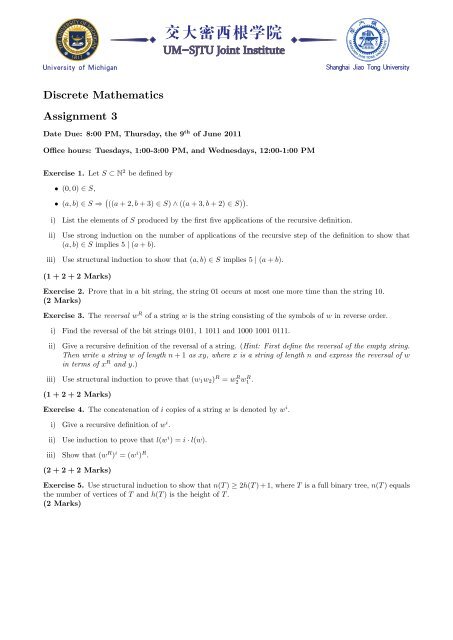 Structural Induction