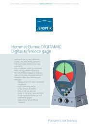 HOMMEL-ETAMIC T8000 / C8000 - Teknikel