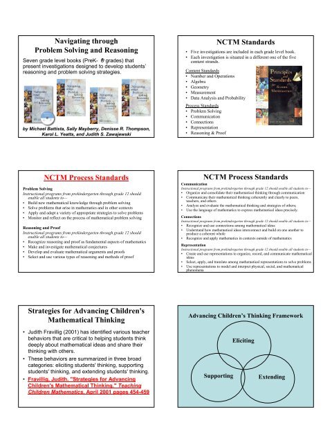 Navigating through Problem Solving and Reasoning in Grades 3-5