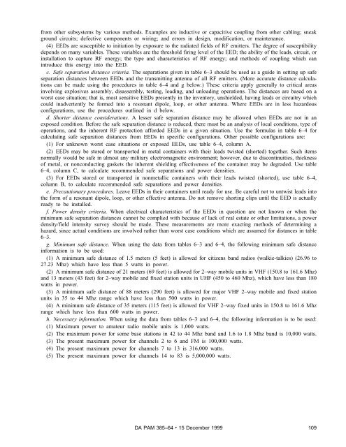 when driving the rods int