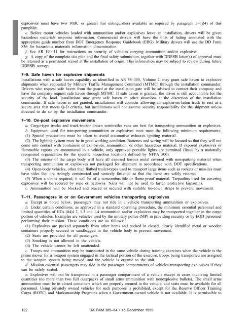 explosives must have two