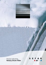 Sefar filter belts for va