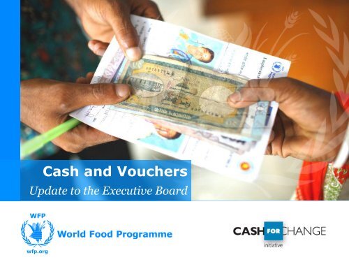 Cash and Vouchers - WFP Remote Access Secure Services