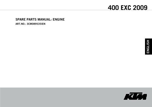 2009 KTM 400 EXC Engine - Cessnock Motorcycles