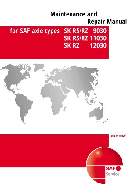 Maintenance and Repair Manual - saf-holland