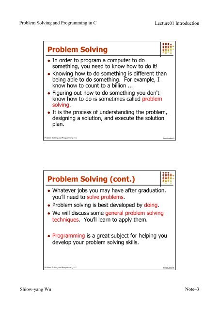 Problem Problem