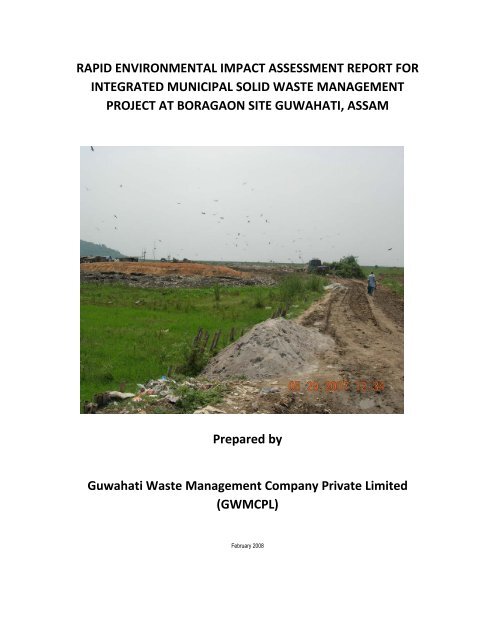 Rapid environmental impact assessment report for integrated