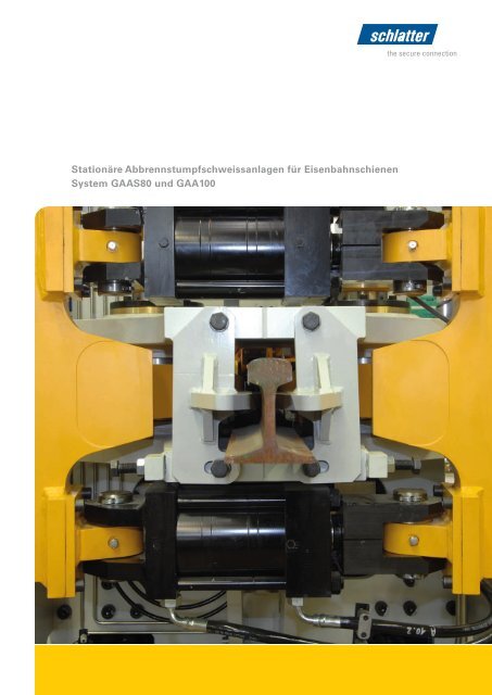 System GAAS80 und GAA100 DE - Schlatter