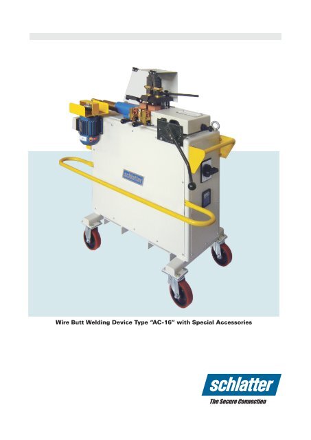 Modelo AC 16 Ingles - Schlatter