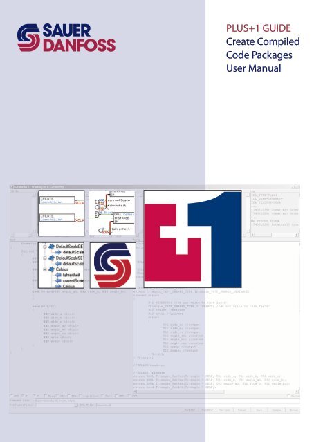 PLUS+1 GUIDE Create Compiled Code Packages - Sauer-Danfoss