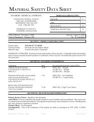 TECTYL 891D CLASS II MSDS - Daubert Chemical Company, Inc.