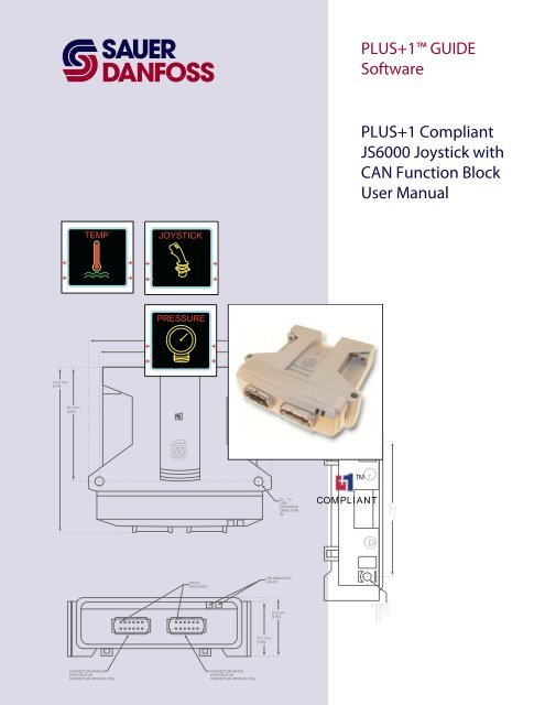PLUS+1 Compliant JS6000 Joystick with CAN ... - Sauer-Danfoss
