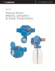 NuFlo Liquid Turbine Flowmeter User Manual - The Meter and Valve ...