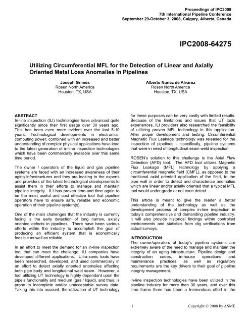 IPC2008-64275 - ROSEN Inspection Technologies