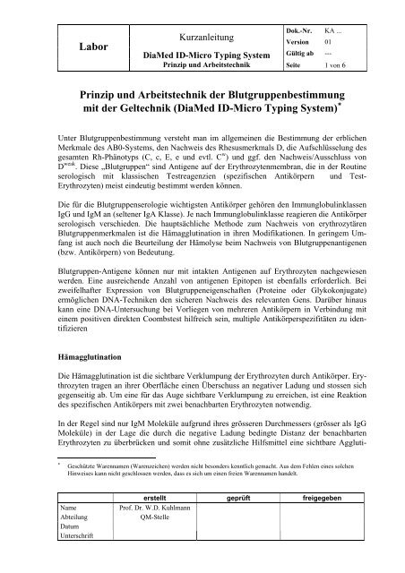 DiaMed ID-Micro Typing System
