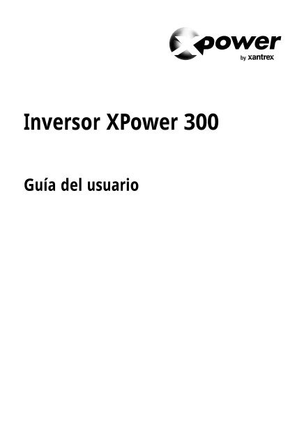 Inversor XPower 300 - Xantrex