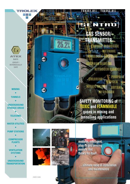 gas sensor/ transmitter - Trolex